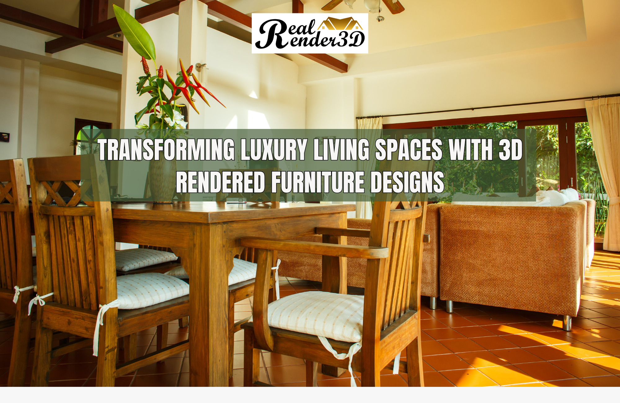Transforming Luxury Living Spaces with 3D Rendered Furniture Designs ...